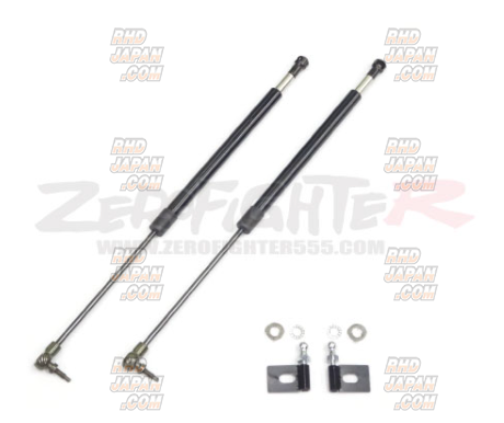 Zero Fighter Auto Custom Bonnet Damper Set - Integra DC5 - RHDJapan