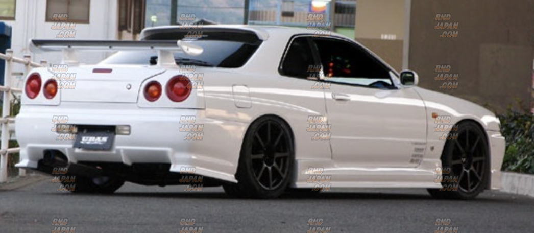 URAS Full Aero Body Kit 3PC Set Type-R - Skyline R34 2-Door - RHDJapan