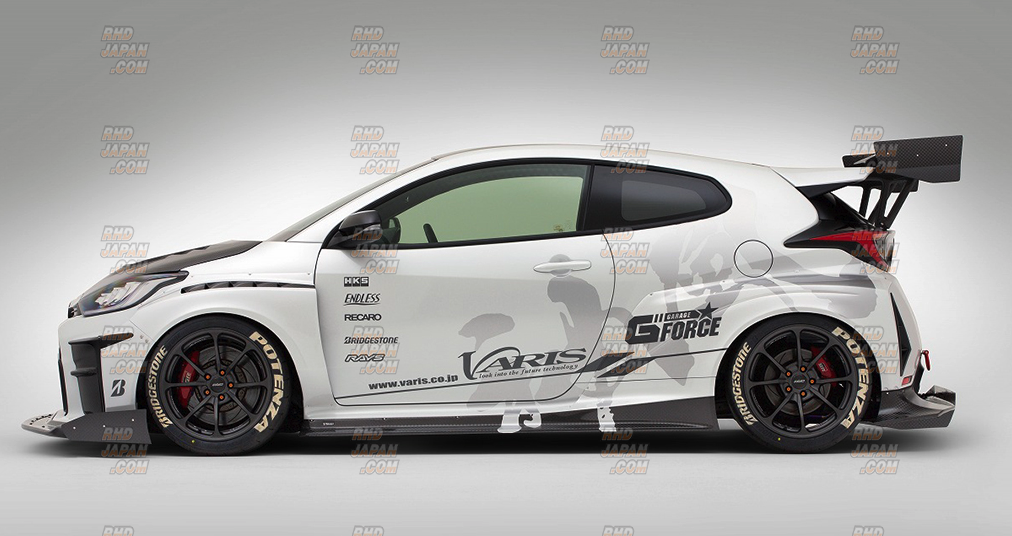 Varis GT-Wing Spoiler + Wing Base for Kamikaze 1700mm Carbon+ - GR ...