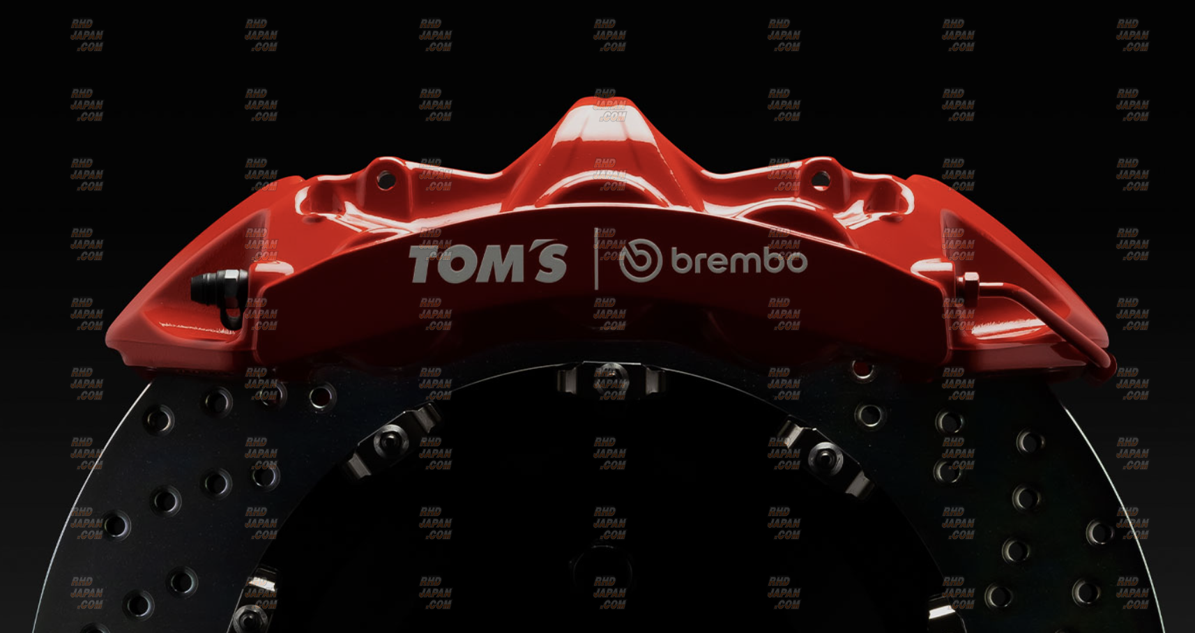 TOM'S X brembo Collaboration Monoblock GT Caliper Kit 6-Pot Front - GR ...