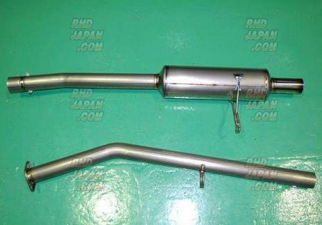 Impulse Exhaust System Muffler Full Titanium 60mm Under Differential ...