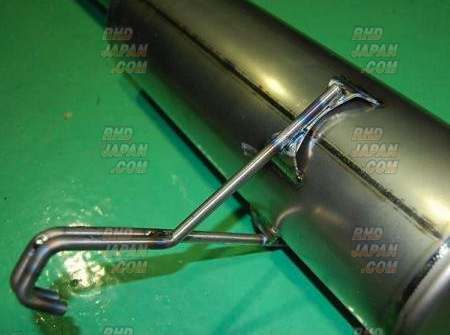 Impulse Exhaust System Muffler Full Titanium 60mm Under Differential ...