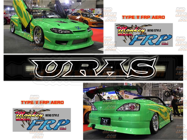 URAS Full Aero Body Kit Haridashi Type 5 - S15 - RHDJapan