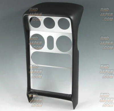 Zoom Engineering Center Meter Console Assembly Black Leather Silver ...