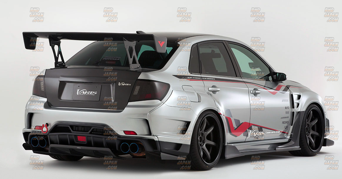 Varis Wide Body Kit Full Kit Version 2 FRP & Carbon Fiber - Impreza WRX ...