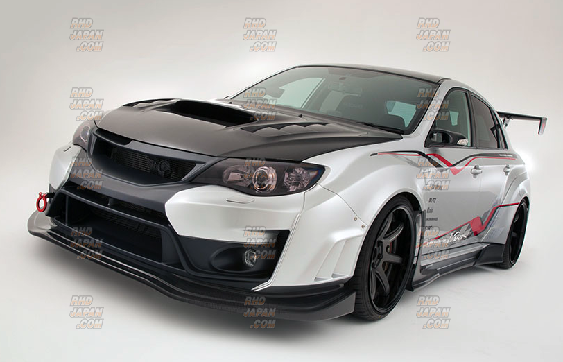 Varis Wide Body Kit Full Kit Version 2 FRP & Carbon Fiber - Impreza WRX ...