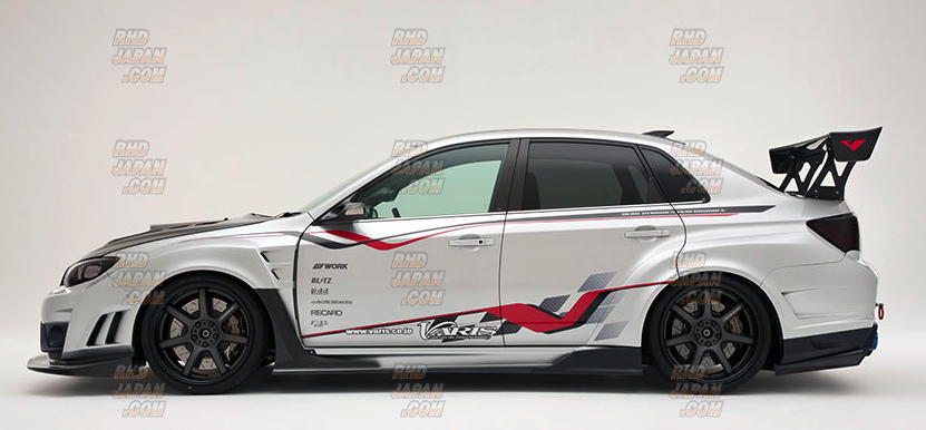Varis Wide Body Kit Full Kit Version 2 FRP & Carbon Fiber - Impreza WRX ...