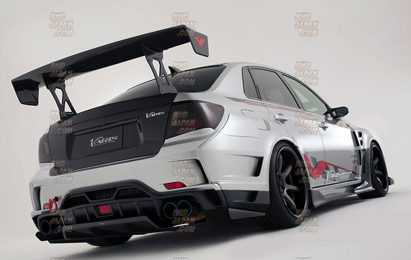 Varis Wide Body Kit Full Kit Version 2 FRP & Carbon Fiber - Impreza WRX ...