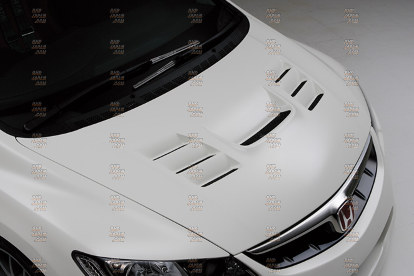 ings N-Spec Aero Bonnet FRP - Civic FD2 Type-R - RHDJapan