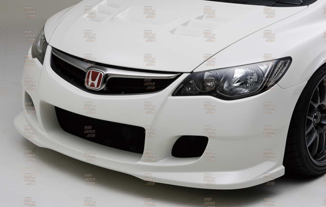 ings N-SPEC Front Bumper Hybrid FRP - Civic FD2 Type-R - RHDJapan