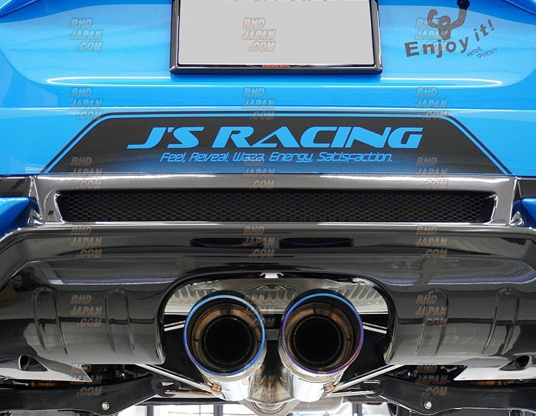 J's Racing Rear Under Spoiler Type-S FRP - Civic Type-R FK8 - RHDJapan