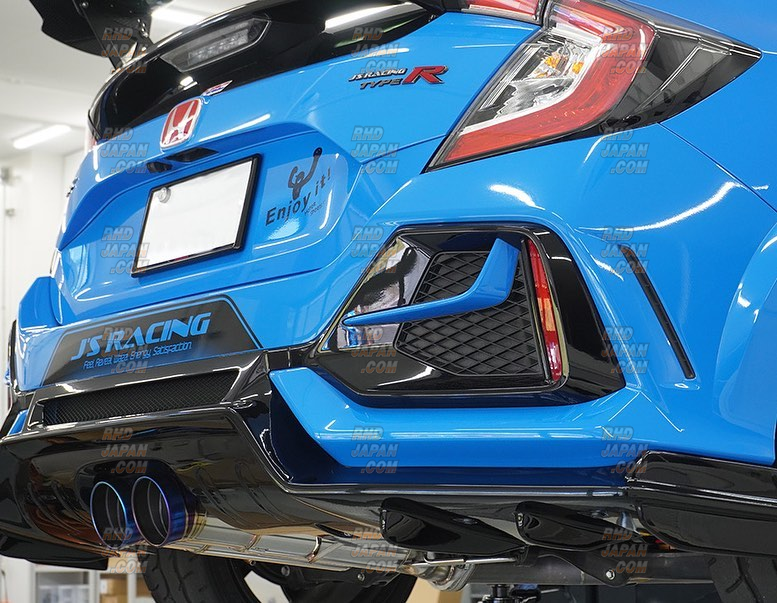 J's Racing Rear Under Spoiler Type-S FRP - Civic Type-R FK8 - RHDJapan