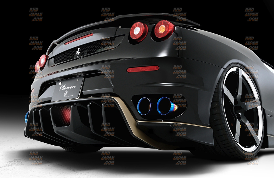 Rowen Rear Side Extension Spoilers FRP - Ferrari F430 F1 GH-F430 ABA ...