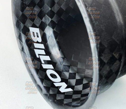 Billion Super Racing Air Funnel - Carbon Fiber 6K 75mm - RHDJapan