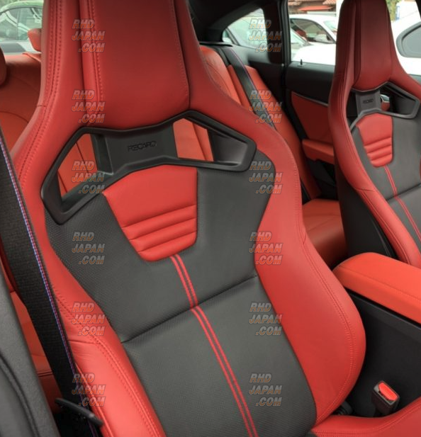 Recaro Sport Seat Sportster PWR LL210H Leather X Punching Leather - Red ...