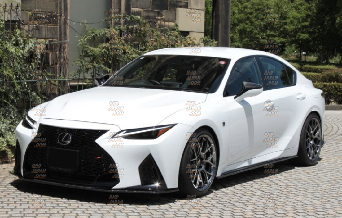 LEMS Front Lip Spoiler Set Dry Carbon Fiber with Clear Coating - Lexus ...