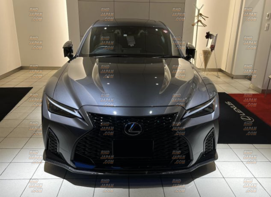 LEMS Front Lip Spoiler Set Dry Carbon Fiber with Clear Coating - Lexus ...