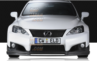 C-West ELD Front Half Bumper Lip Spoiler CFRP - Lexus IS-F USE20 - RHDJapan