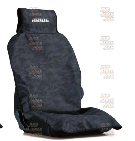 BRIDE Seat Guard Apron - Blue Camouflage - RHDJapan