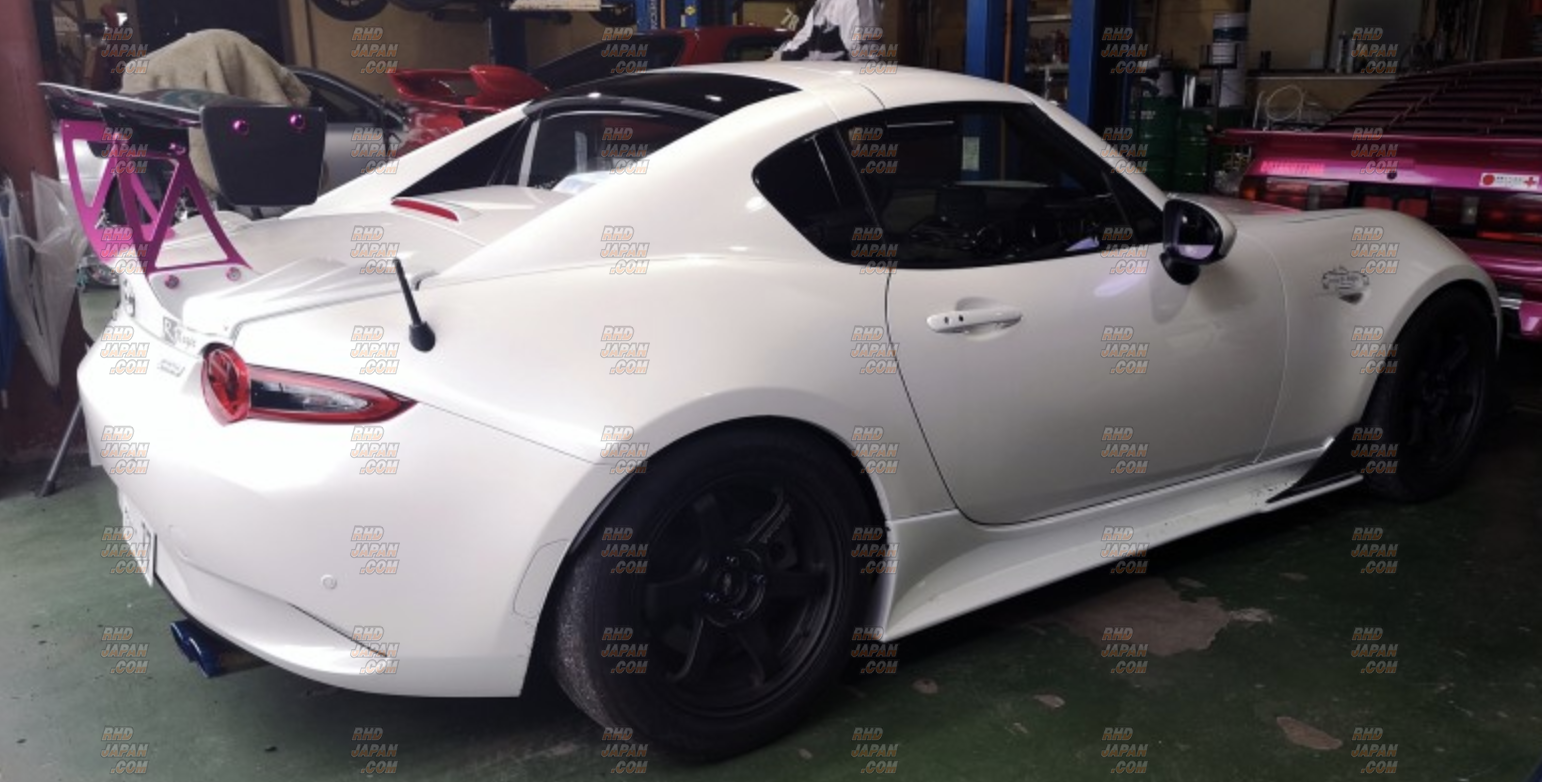 R-Magic GT Wing Spoiler High Mount Carbon Fiber Pink Mount - Roadster ...