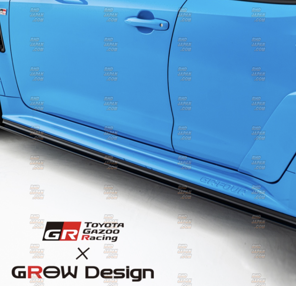 Grow Motorsports Grow Design Side Under Diffuser Black 202 ABS - GR ...