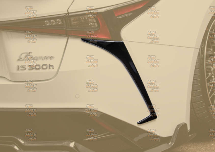 Rowen World Platinum Rear Bumper Extension Carbon Fiber - Lexus IS F ...