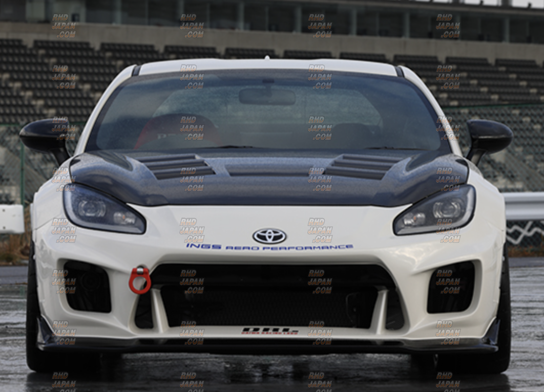 ings N-Spec Aero Bonnet Carbon Fiber- BRZ ZD8 GR86 ZN8 - RHDJapan