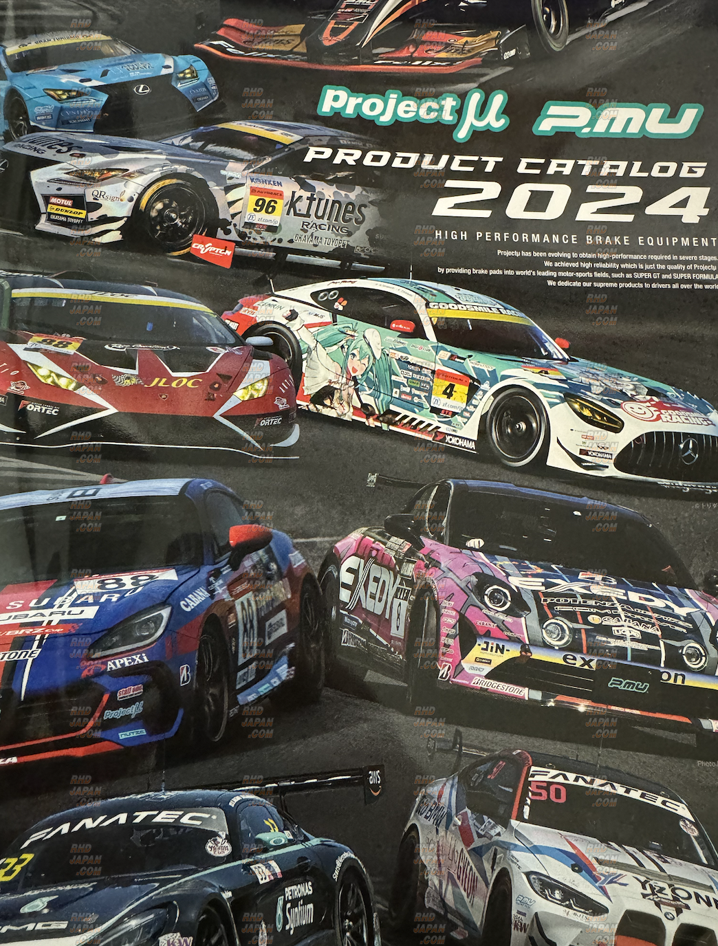 Project Mu Parts Catalog - 2024 - RHDJapan