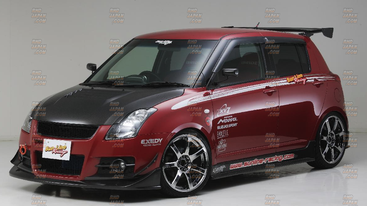 Sun Line Racing SLR Sport Aero 3-Piece Body Kit FRP - Swift Sport ZC31S ...