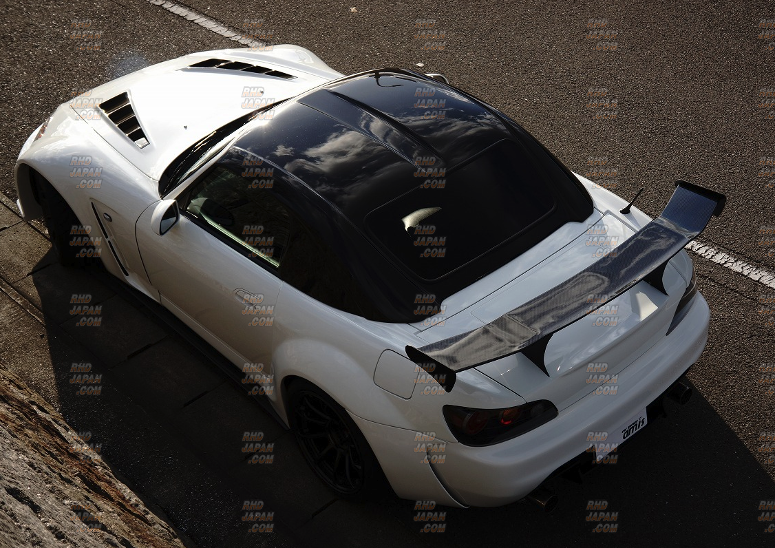 Car Garage amis Rear Wing for Slit Duct Type Trunk Wet Carbon - S2000 ...