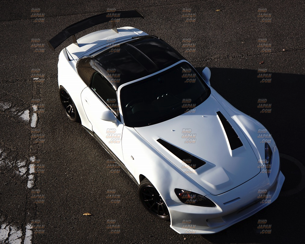 Car Garage amis Rear Wing for Slit Duct Type Trunk Wet Carbon - S2000 ...