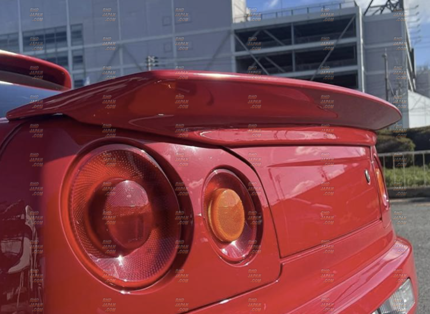 URAS Rear Trunk Spoiler - Skyline ENR34 ER34 HR34 2-Door - RHDJapan
