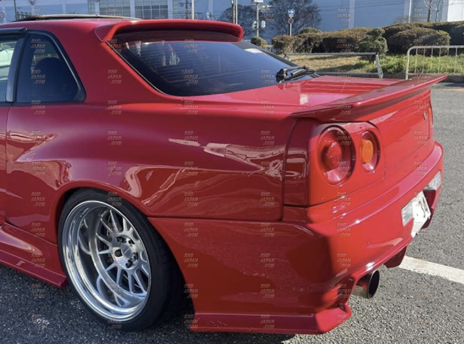URAS Rear Trunk Spoiler - Skyline ENR34 ER34 HR34 2-Door - RHDJapan