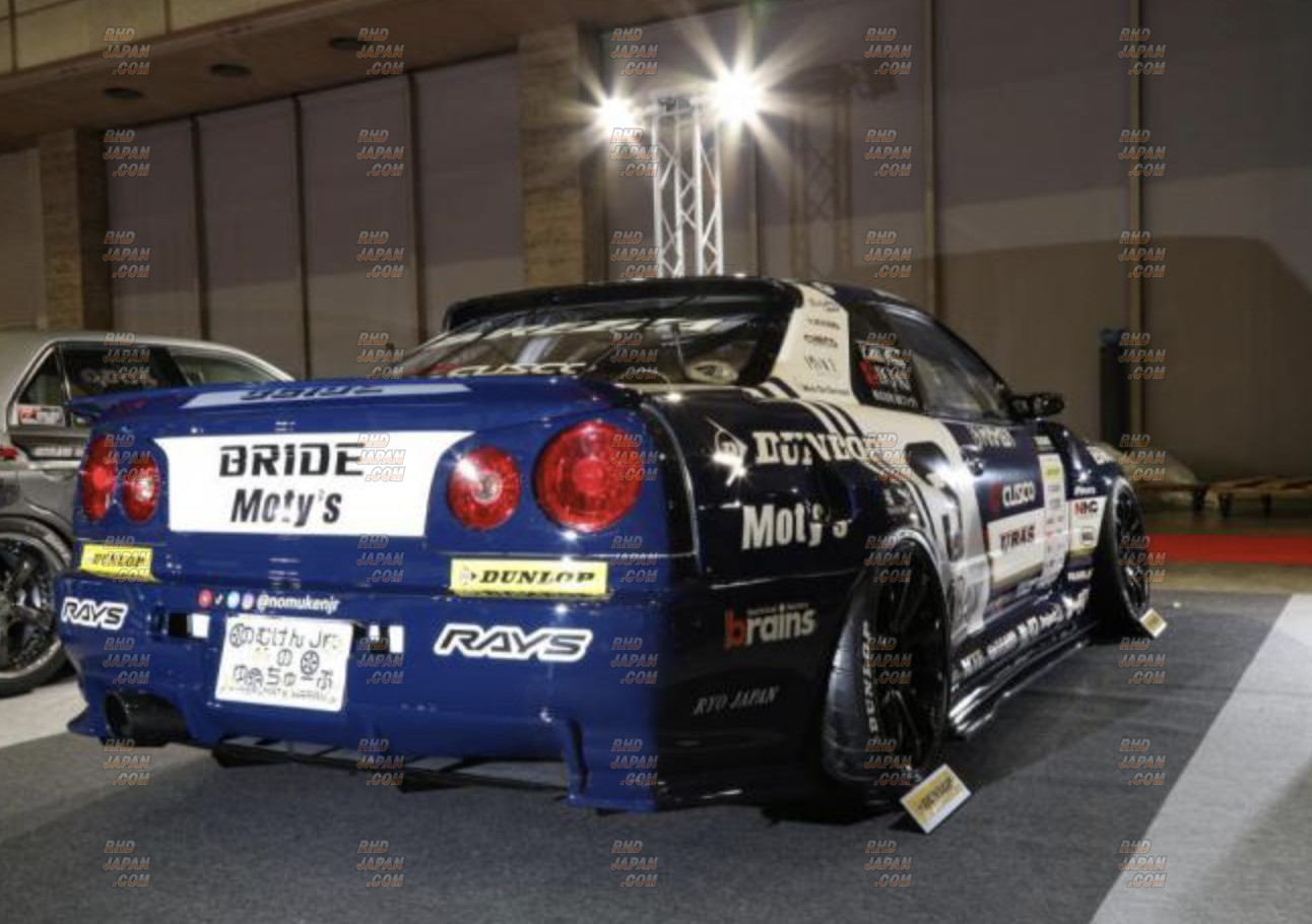 URAS Rear Trunk Spoiler - Skyline ENR34 ER34 HR34 2-Door - RHDJapan