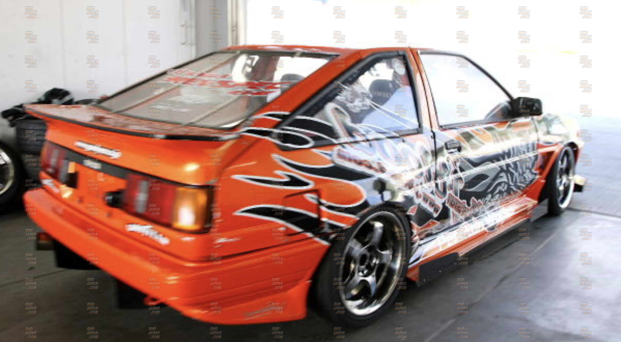 J-Blood Rear Hatch Race FRP - Levin AE86 - RHDJapan