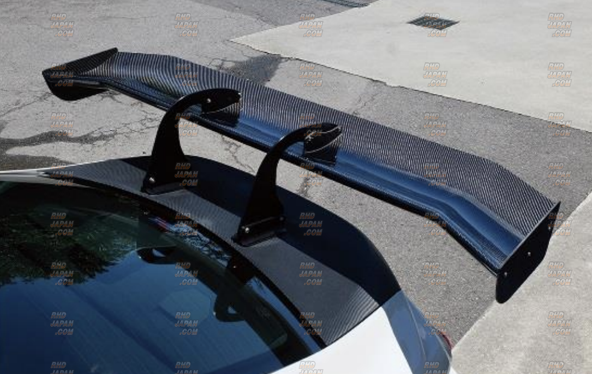 Sard GT Wing 015 with Swan Neck Stay 1610mm Carbon Kevlar - Long Mount ...