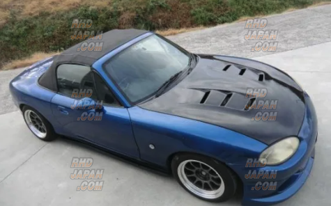 Toyoshima Craft Cooling Bonnet Carbon Fiber All Options - Roadster NB6C ...