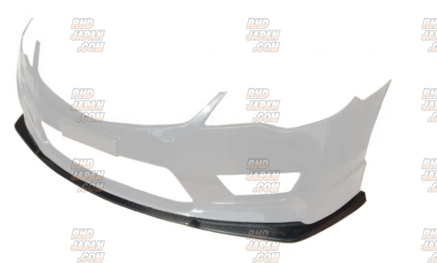 Aero Workz Front Lip Spoiler Carbon Fiber - Civic Type-R FD2 - RHDJapan