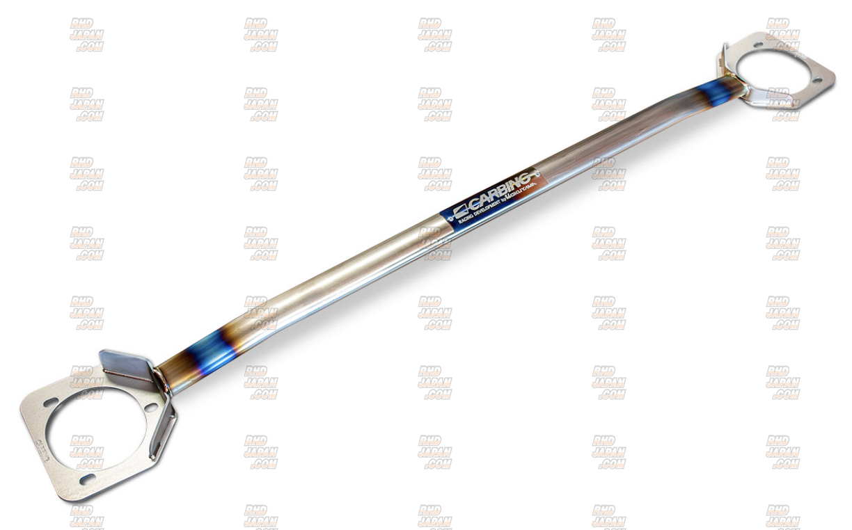 Okuyama Carbing Front Titanium Strut Tower Bar Type I - AE86 - RHDJapan
