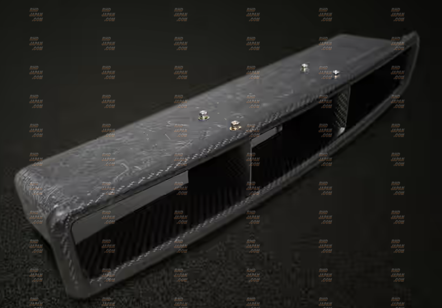 JUN Auto Front Bumper Air Intake Duct Carbon Fiber - GT-R R35 ~MY16 ...