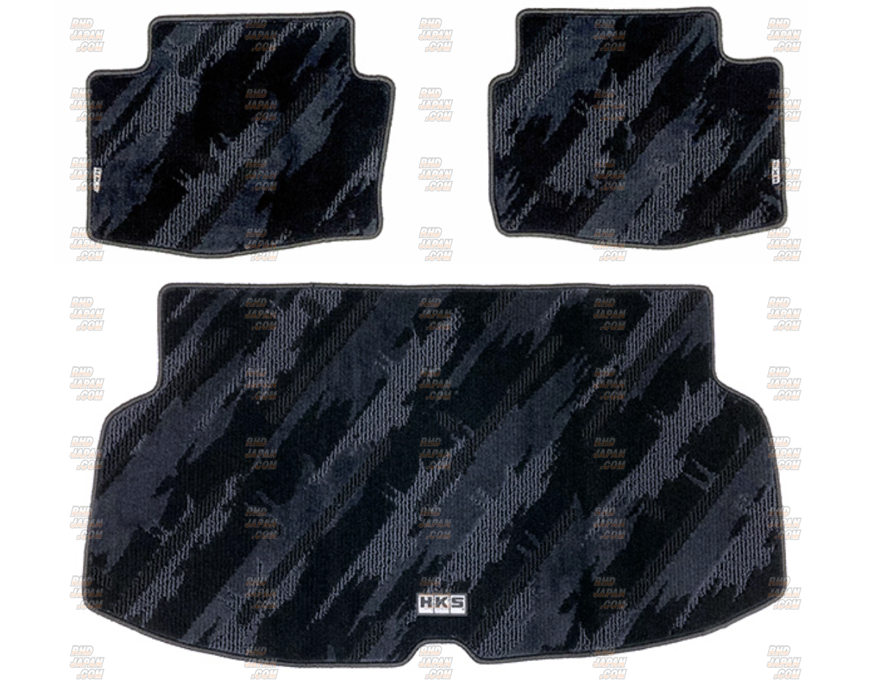 HKS Premium Goods Floor Mats & Luggage Mat Set Mono-Tone Oil Color ...