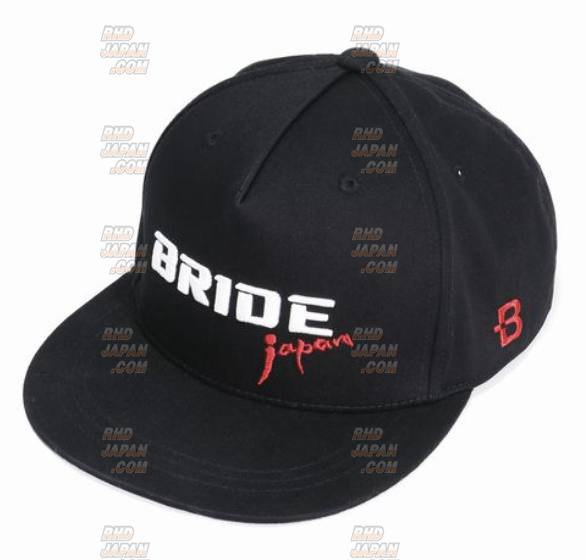 BRIDE Flat Cap - Black Original Series Limited Edition - RHDJapan
