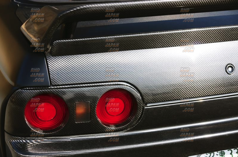 benetec Trunk Rear Spoiler Dry Carbon Fiber - BNR32 - RHDJapan