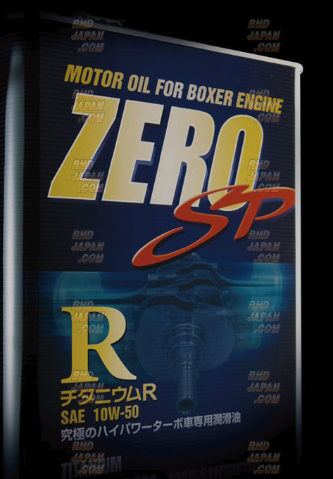 Zero Sports Zero SP Titanium R Engine Oil - 10W-50 SN Grade 4.5L X 4 ...