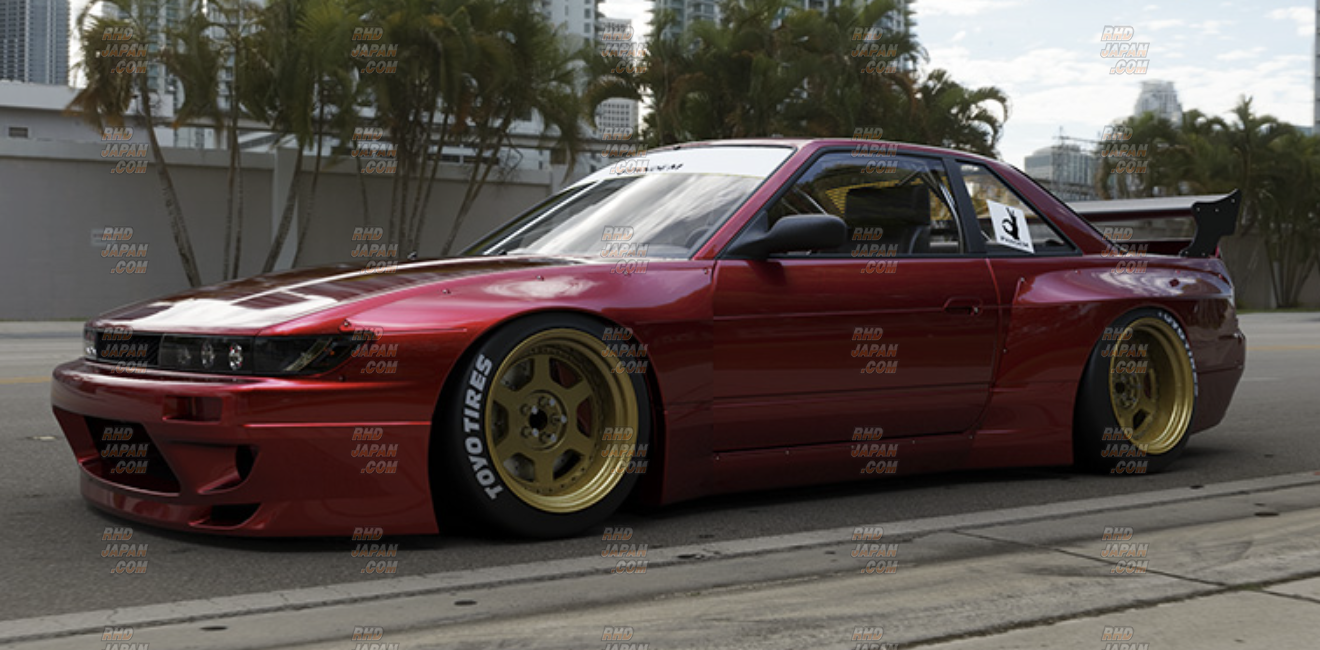 T.R.A.-Kyoto PANDEM Front Lip Spoiler Ver.3 - Silvia S13 - RHDJapan