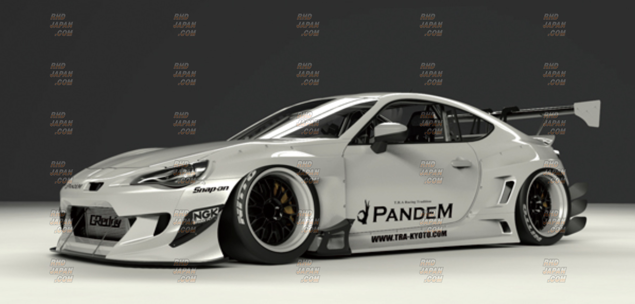 T.R.A.-Kyoto Pandem Front Lip Spoiler Ver. 3 - BRZ ZC6 86 ZN6 - RHDJapan