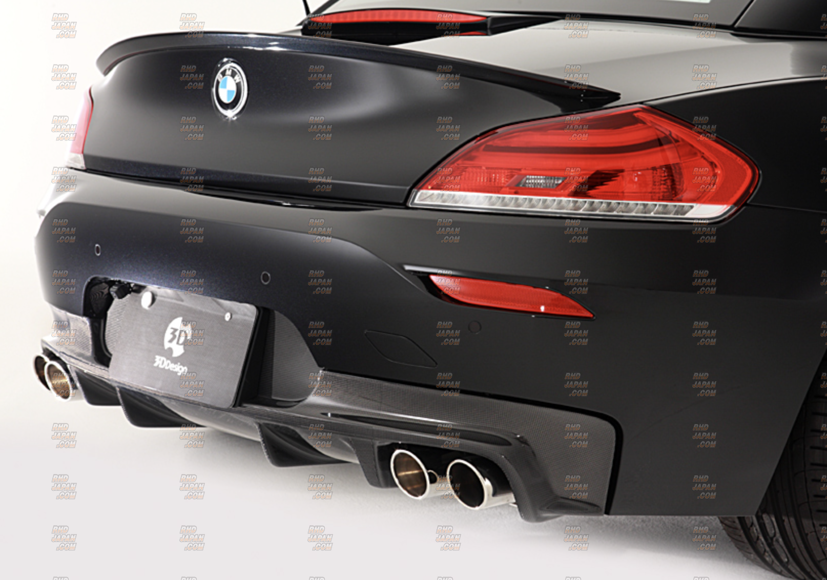 3D Design Rear Diffuser Carbon Fiber - BMW Z4 E89 M-Sport - RHDJapan