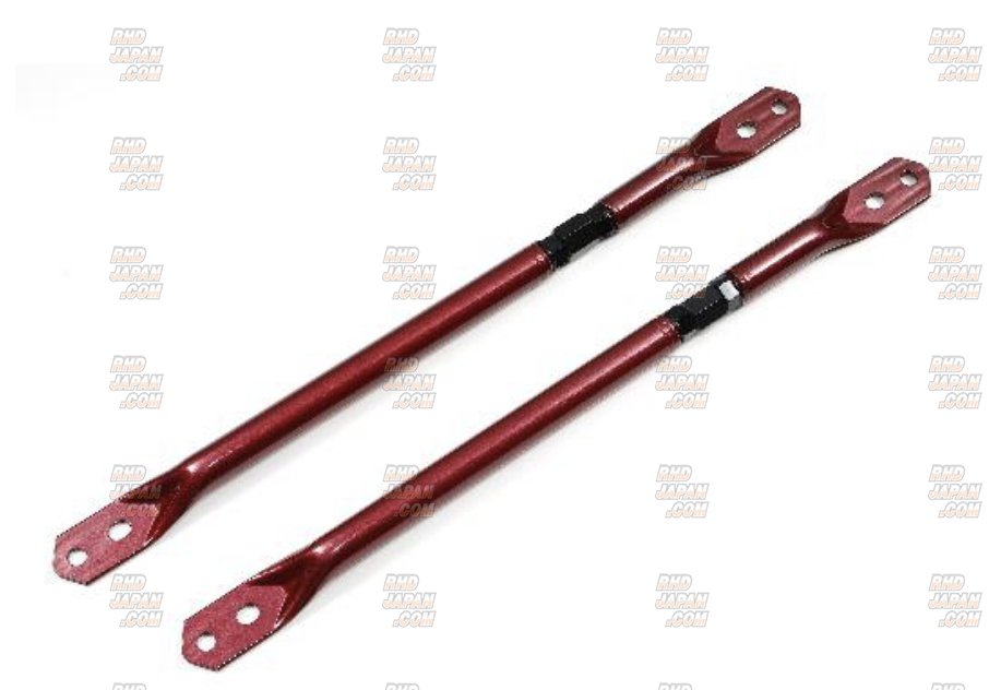Blitz Strut Truss Bar Set Front Red Metallic - 86 ZN6 BRZ ZC6 ZD8 GR86 ...