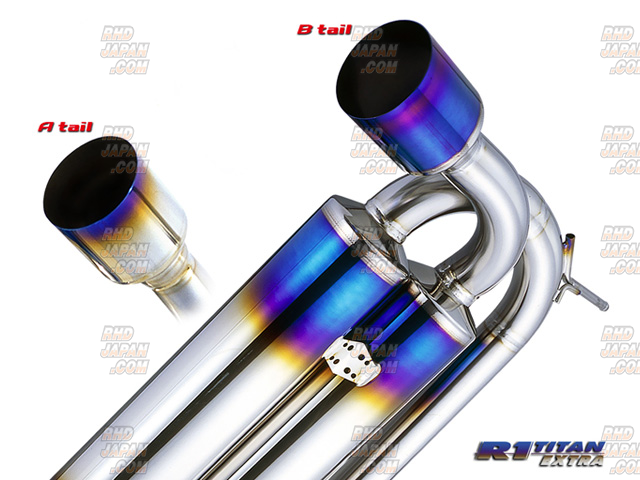 R1 Titan Extra STTI Gold Ring Muffler Exhaust System A Tail - Lancer ...