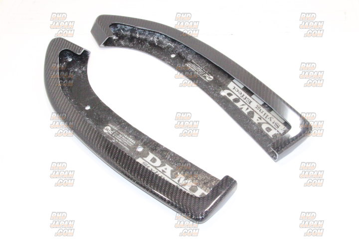 DAMD Styling Effect Rear Bumper Extension Carbon Fiber - Lancer ...